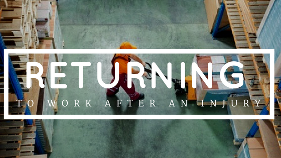 Returning to Work after a Work Injury: Workers’ Compensation and ...